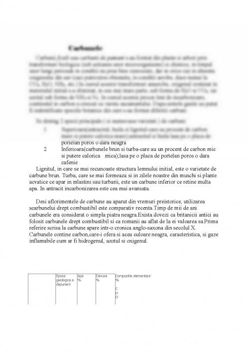 Referat: Cărbunele (#112591)