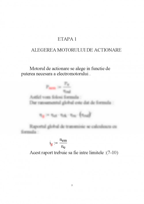 Proiect: Organe de mașini (#112936)