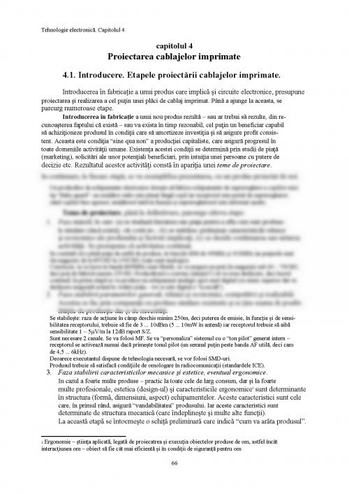 Referat: Realizare Cablaj (#113504)