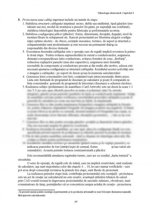 Referat: Realizare Cablaj (#113504)