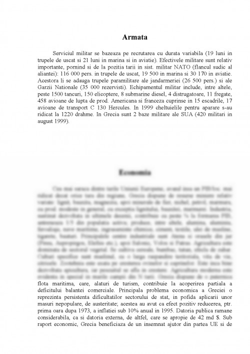 Referat: Turismul în Grecia (#113692)