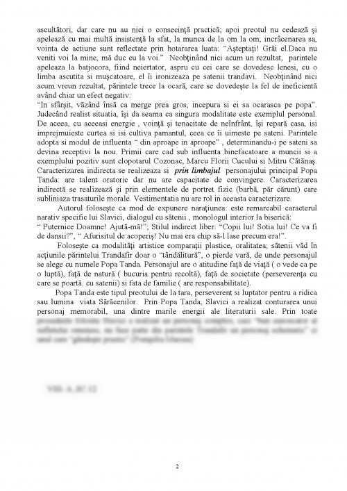 Referat: Popa Tanda (#113803)