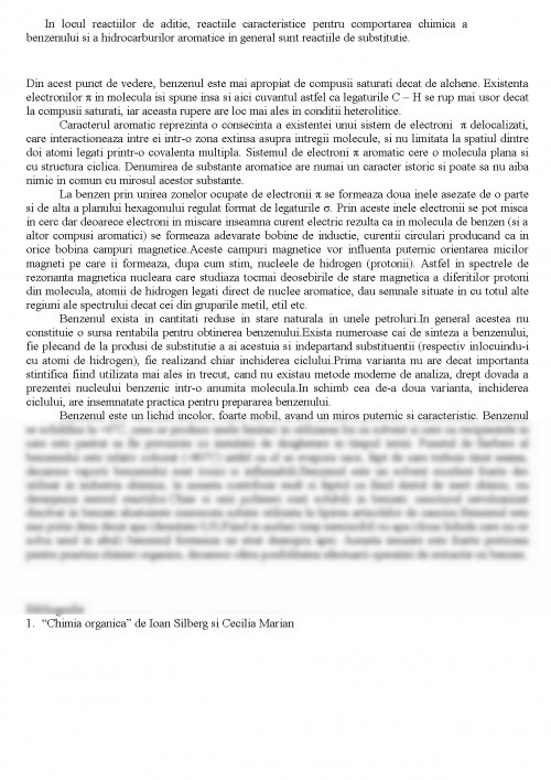 Referat: Benzenul (#114745)