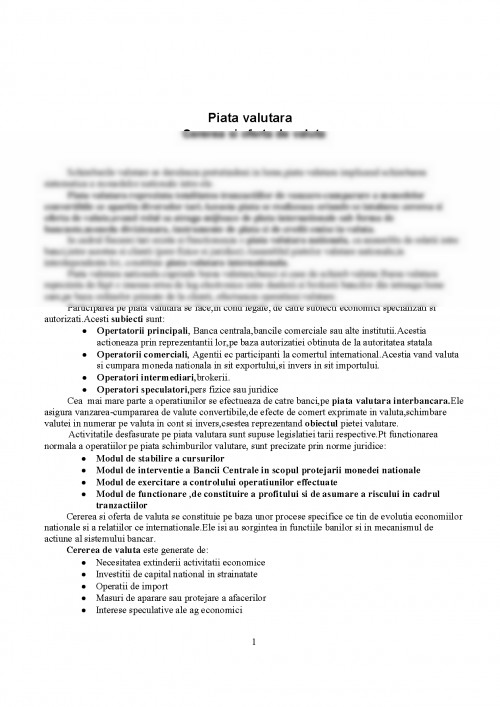 Referat: Piața valutară (#115672)