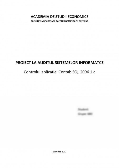 Proiect: Controlul aplicației contab SQL (#117518)