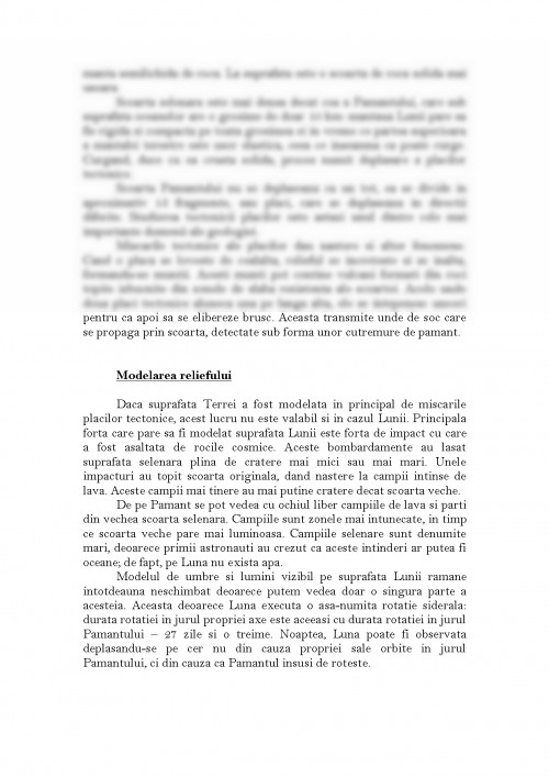 Referat: Pământul și Luna (#120479)