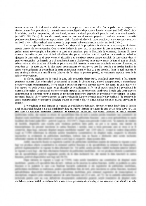 Referat: Contractul de vânzare-cumpărare (#120524)