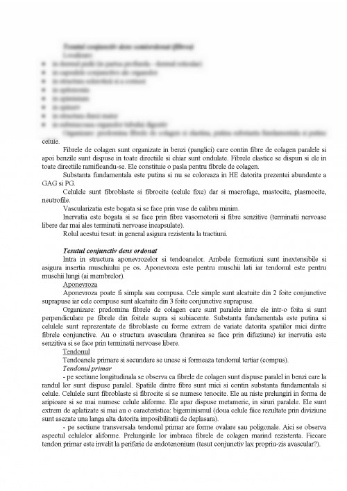 Referat: Varietăți de țesut conjuctiv (#121308)
