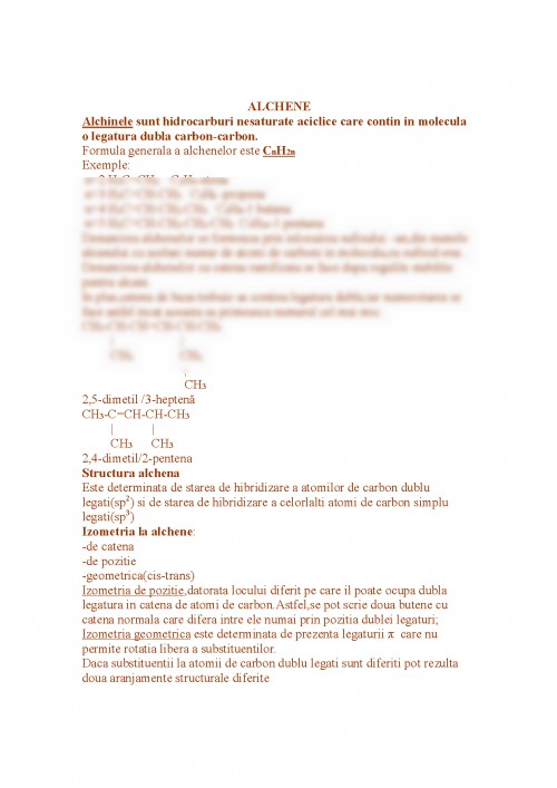 Referat: Alchene (#122027)