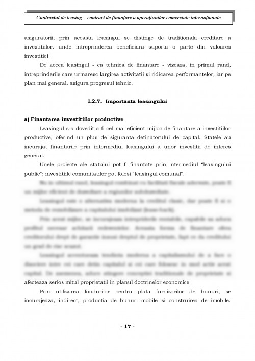 Proiect: Contractul de Leasing (#123220)
