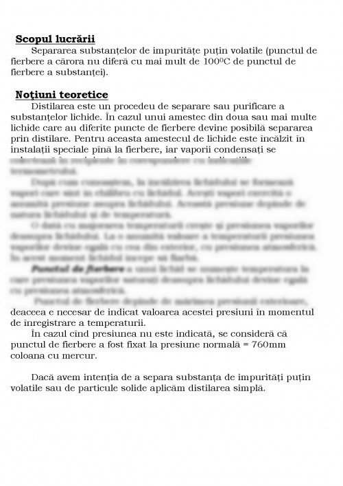 Laborator: Distilarea Simplă (#125256)