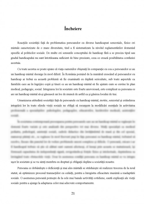Referat: Persoanele cu handicap (#126587)