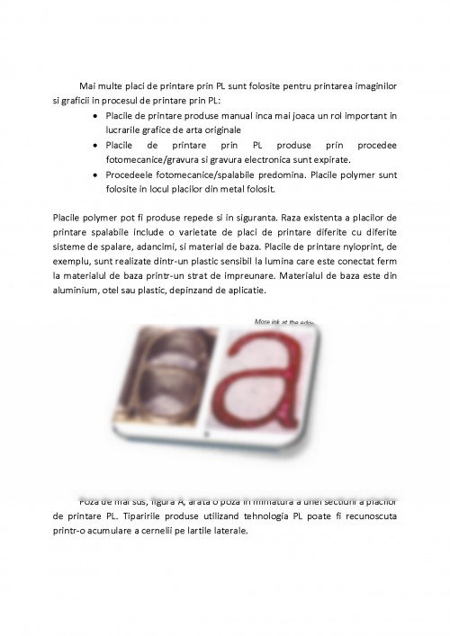 Referat: Flexografia - tiparul înalt (#127515)