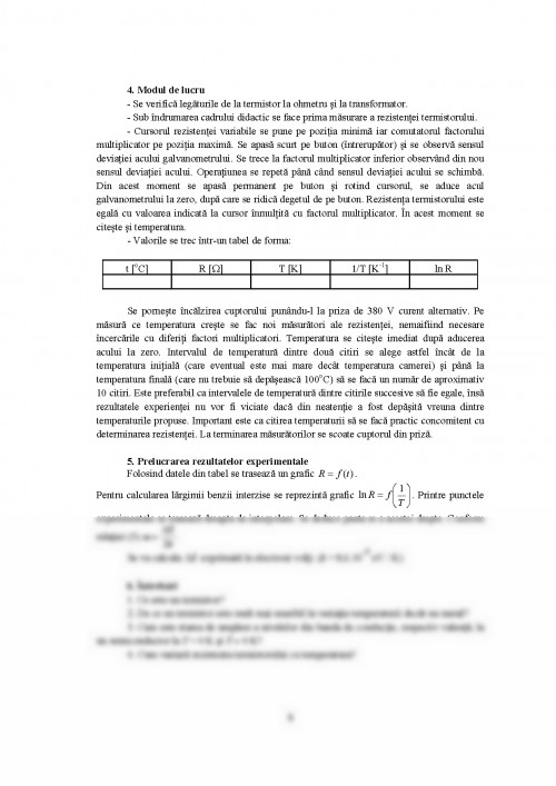 Laborator: Termistorul (#127852)