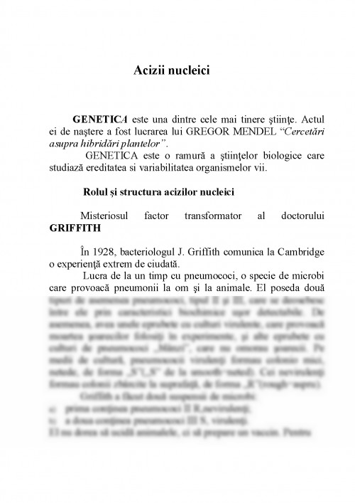 Referat: Acizii Nucleici (#127967)
