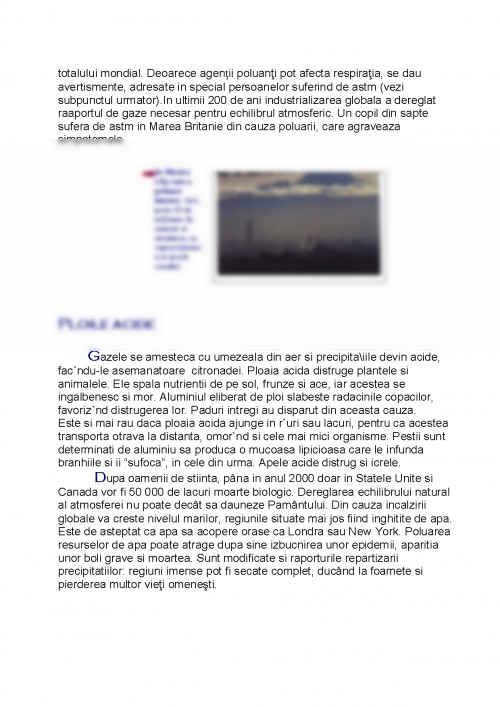 Referat: Poluarea Atmosferică (#127974)