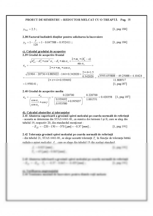 Proiect: Reductor Melcat cu o Treaptă (#134563)
