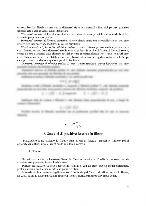 Proiect: Dispozitive de Filetare (#134822)