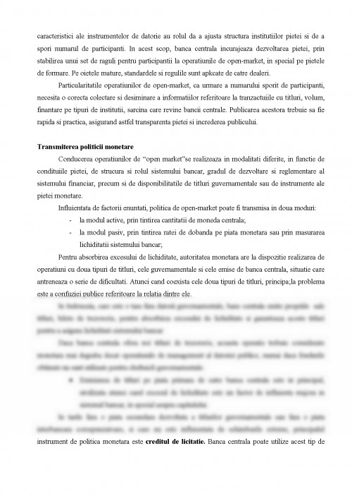 Referat: Instrumentele Politicii Monetare (#135468)