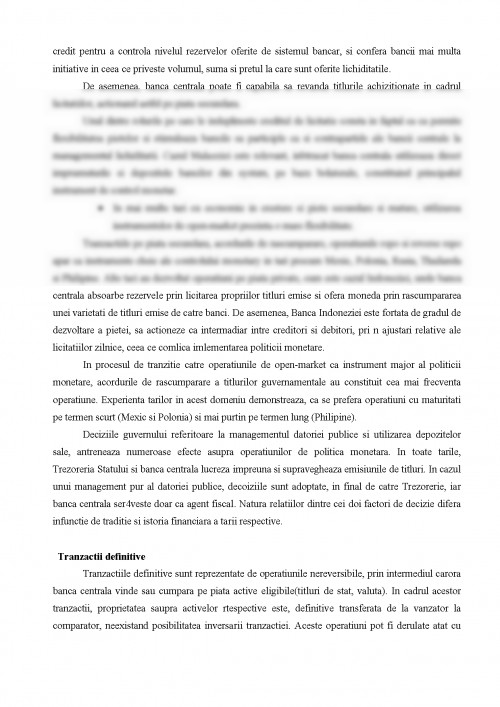 Referat: Instrumentele Politicii Monetare (#135468)