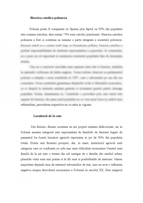Proiect: Raport de țară - Polonia (#136246)