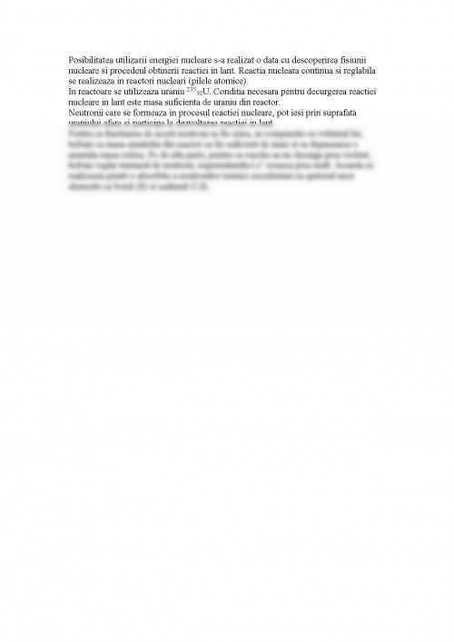 Referat: Fisiune și fuziune nucleară (#138196)