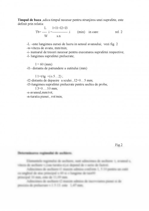 Proiect: Proiect tehnologic de fabricație (#138223)
