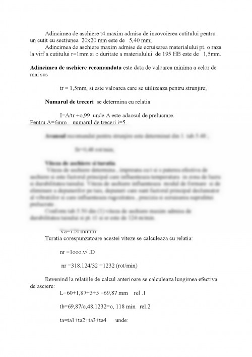 Proiect: Proiect tehnologic de fabricație (#138223)