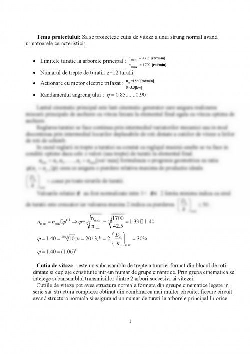 Proiect: Mașini unelte (#140615)