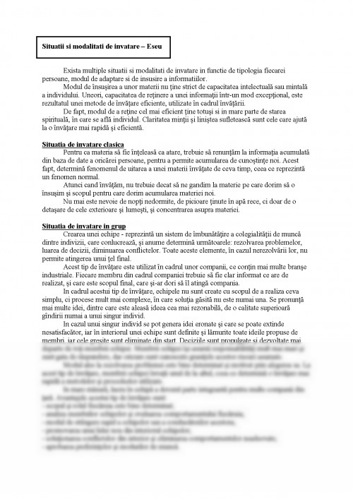 Proiect: Situație de învățare (#140720)