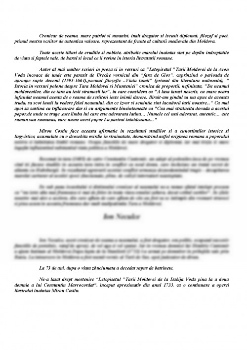 Referat: Cronicari români (#142904)