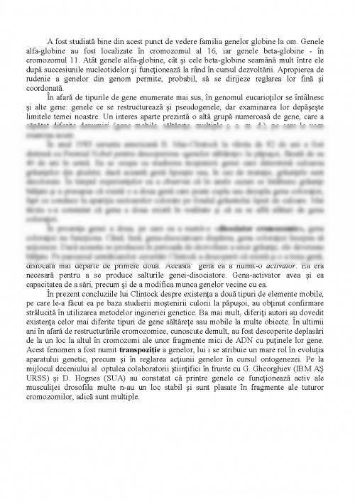 Referat: Structura genomului (#144009)