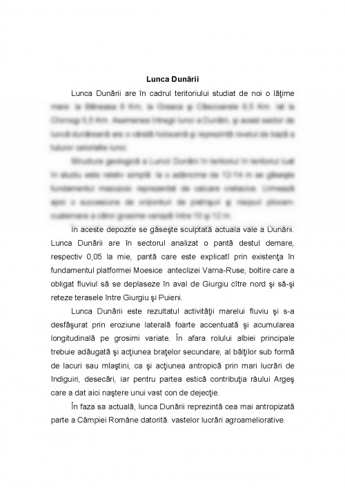 Referat: Lunca Dunării (#144620)