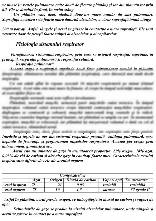 Referat: Sistemul Respirator (#145839)