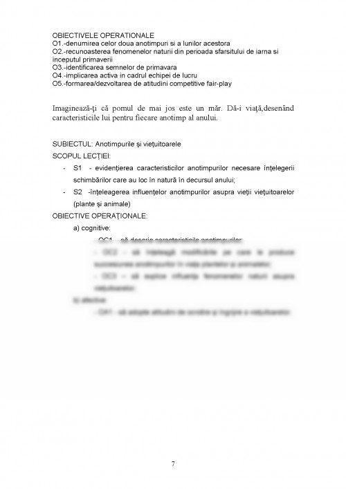 Proiect: Tipuri de Obiective Operaționale (#148223)