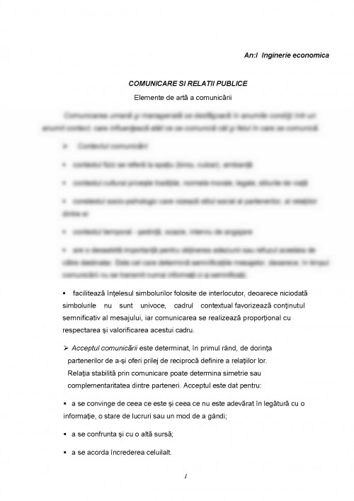 Referat: Elemente de Artă a Comunicării (#148398)