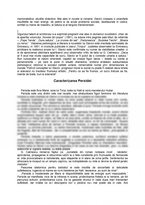 Caracterizare: Mara de Ioan Slavici (#148514)