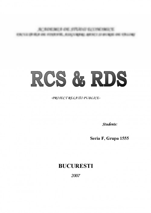 Proiect: RCS-RDS (#149579)