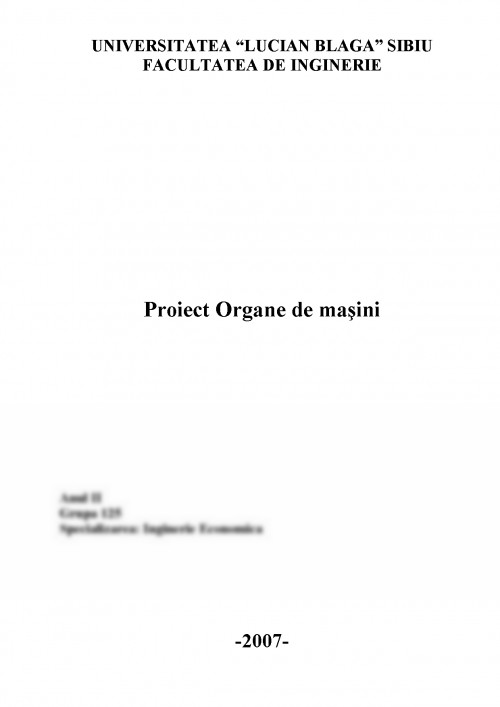 Proiect: Reductor conic cilindric în două trepte (#150073)