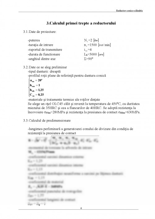 Proiect: Reductor conic cilindric în două trepte (#150073)