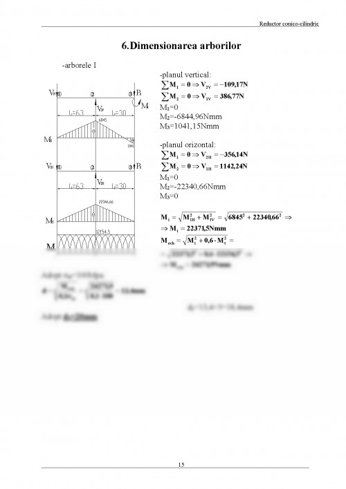 Proiect: Reductor conic cilindric în două trepte (#150073)