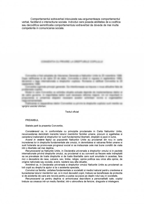 Proiect: Interacțiunea părinți - copii (#150083)