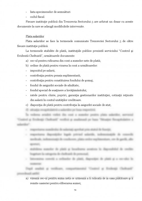 Proiect: Sistemul de Organizare și Funcționare a Trezoreriei (#150575)