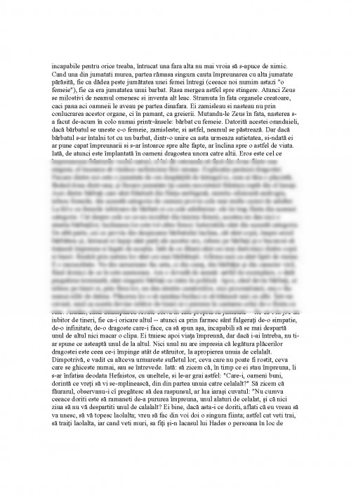 Referat: Mitul Androginului (#150656)
