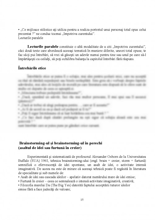 Referat: Metode didactice moderne de predare-învățare (#150937)