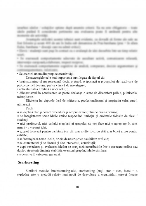Referat: Metode didactice moderne de predare-învățare (#150937)
