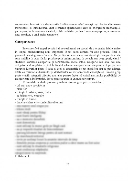 Referat: Metode didactice moderne de predare-învățare (#150937)