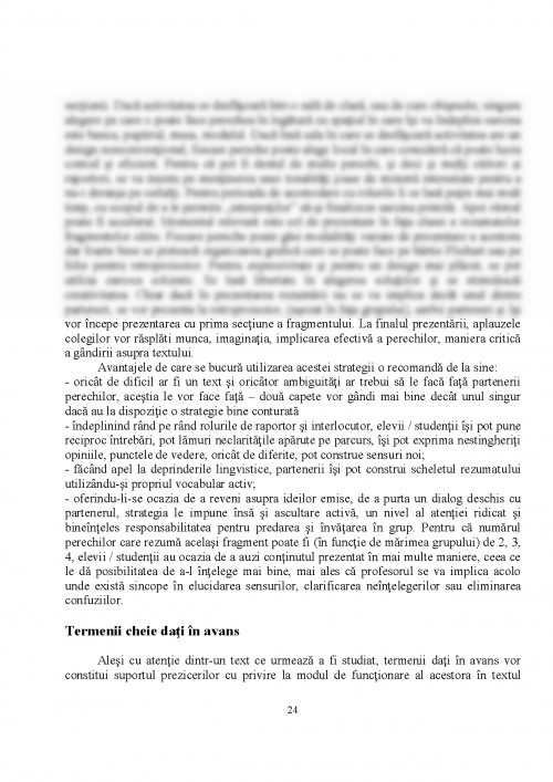 Referat: Metode didactice moderne de predare-învățare (#150937)