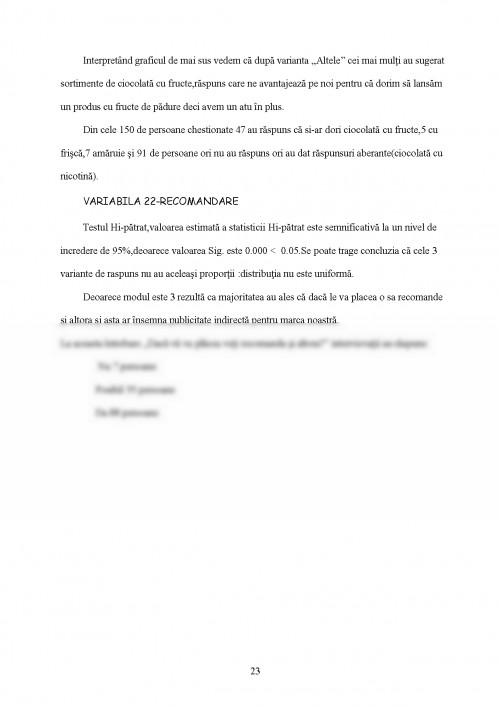 Proiect: Cercetare Milka (#151299)