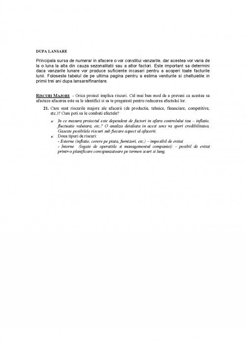 Referat: Model Plan Afaceri (#154549)